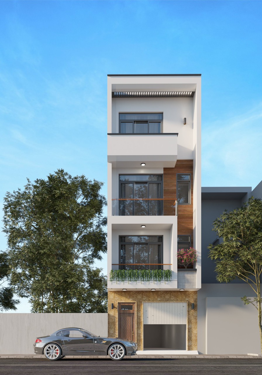 Dự án thiết kế kiến trúc nhà anh Đạt tại Hà Nội